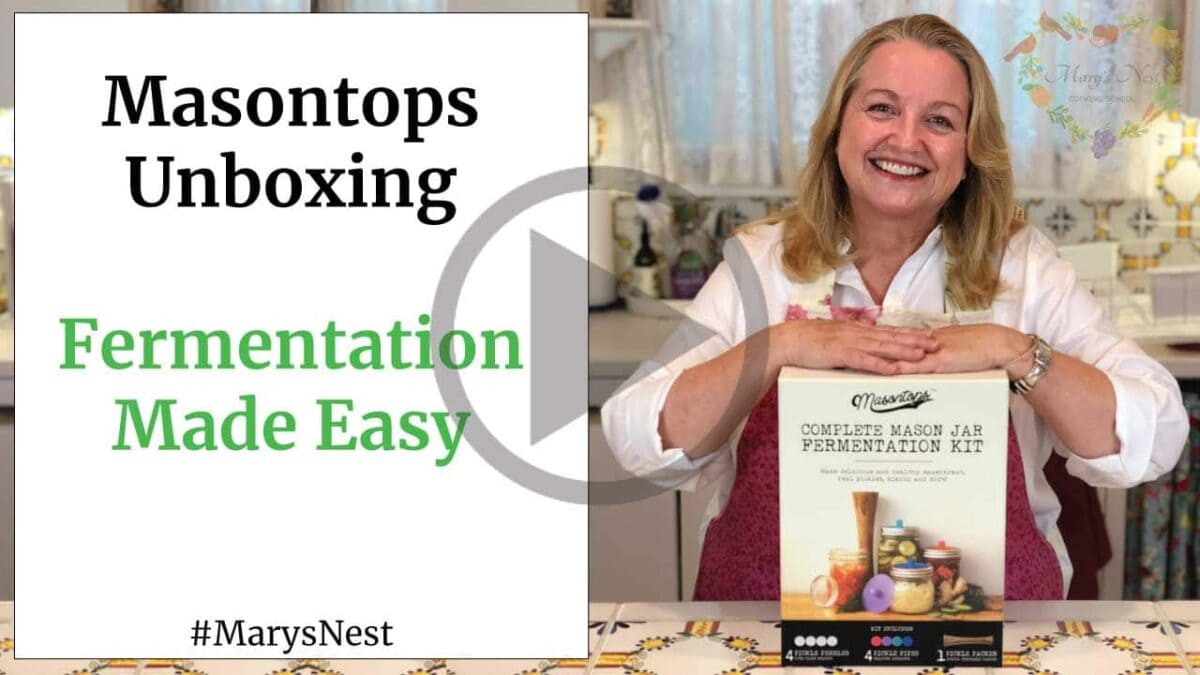 Masontops Unboxing - Fermentation Made Easy - Mary's Nest