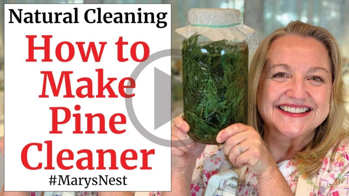 Learn How to Make Homemade Pine Cleaner - Mary's Nest