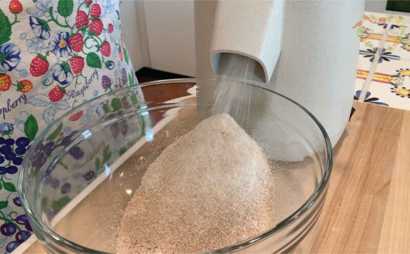 The Basics of How to Bake with Fresh Milled Flour - Mary's Nest