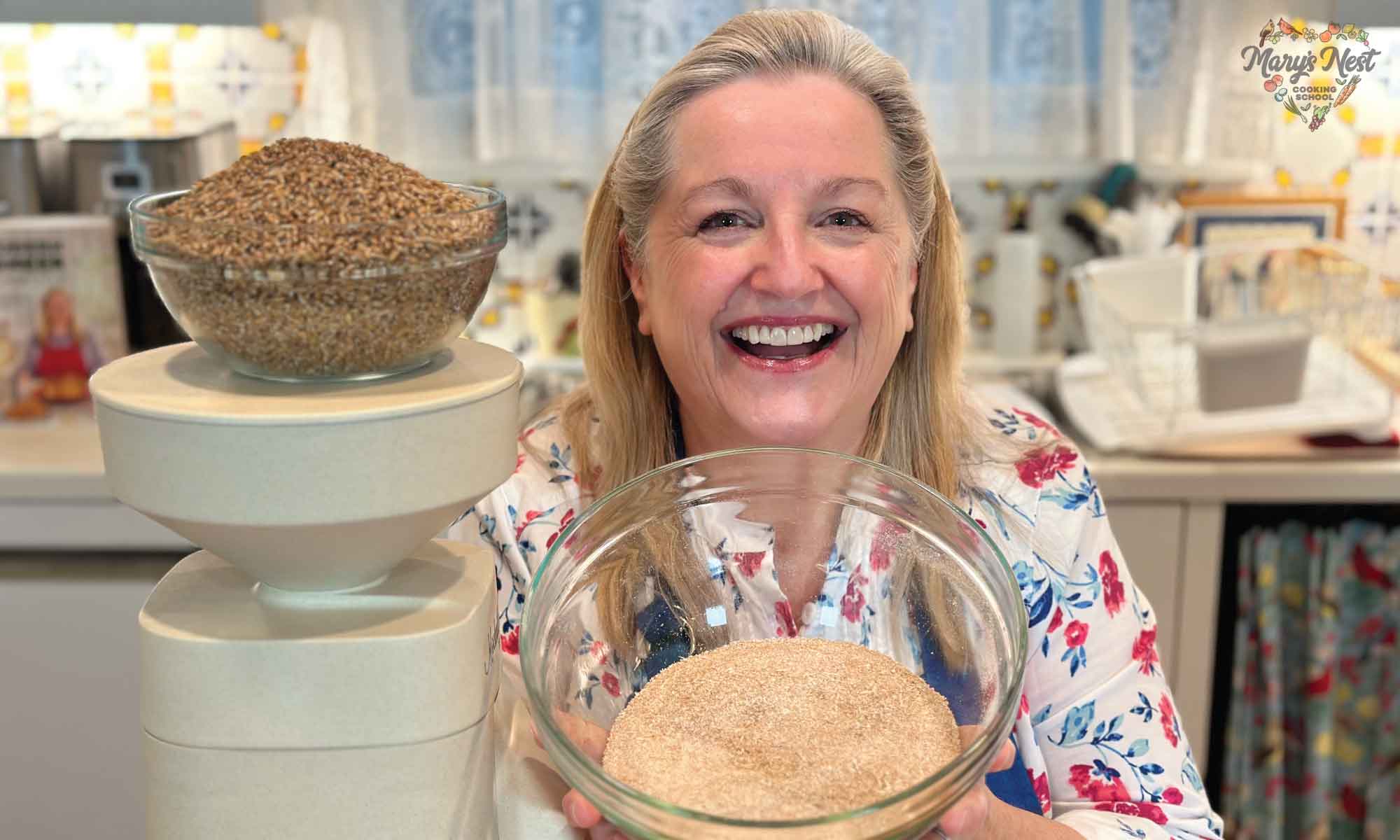 The Basics of How to Bake with Fresh Milled Flour - Mary's Nest