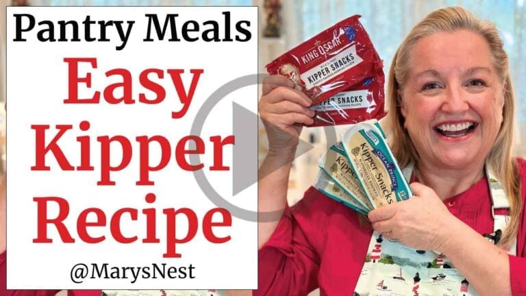 How to Make an Easy Meal with Kipper Snacks - Mary's Nest