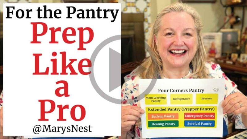 Prep Like a Pro With the Ultimate Four Corners Pantry System - Mary's Nest