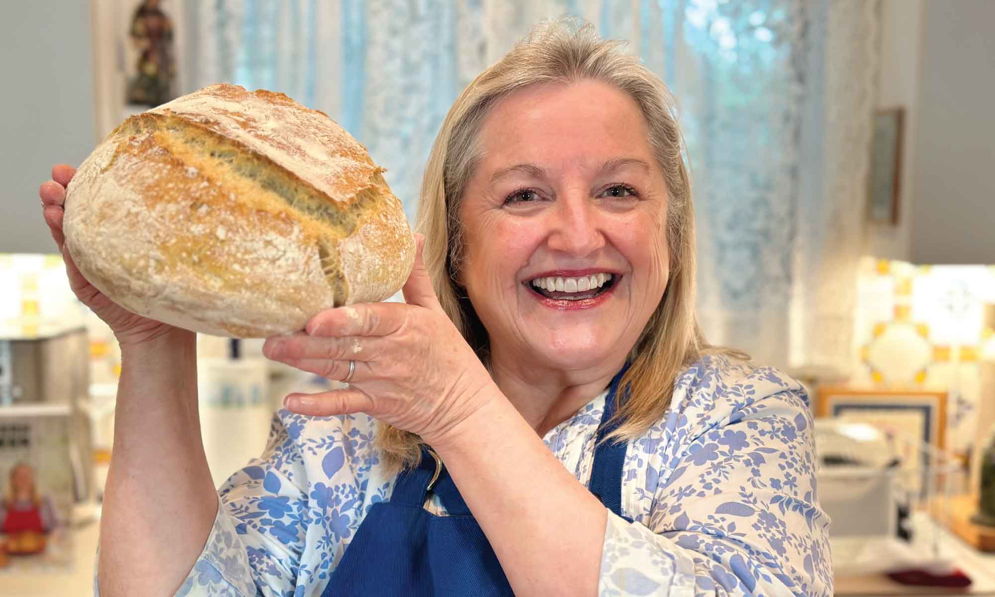 Anyone Can Make This Bread - Easy Artisan Bread - Mary's Nest