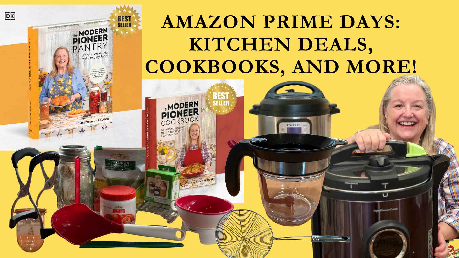 Amazon Prime Days: Kitchen Deals, Cookbooks and More - Mary's Nest